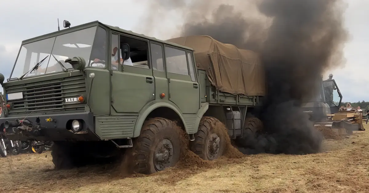 Ciężarówka Tatra 813 – wojskowa, przemysłowa i niezniszczalna